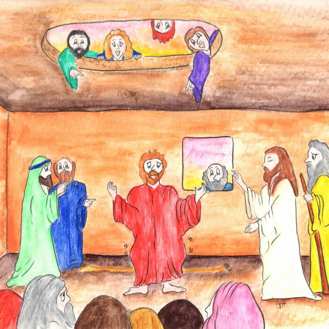 Jesus, The Four Friends And Me - The Bible and Me