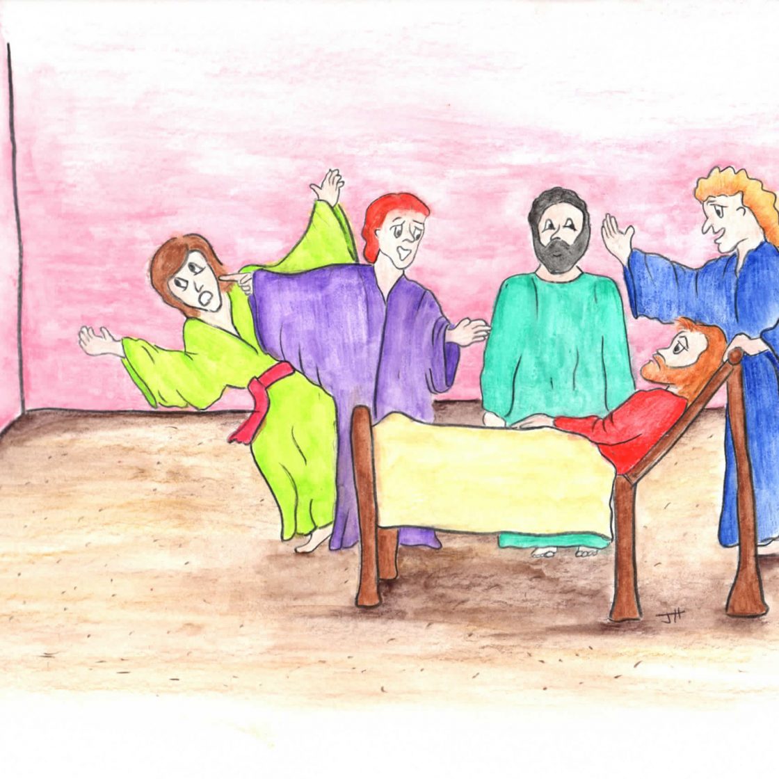 Jesus, The Four Friends And Me - The Bible and Me